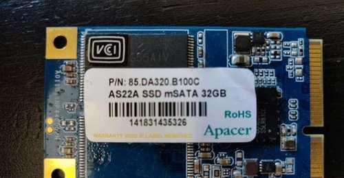 AS22A SSD msata 32GB