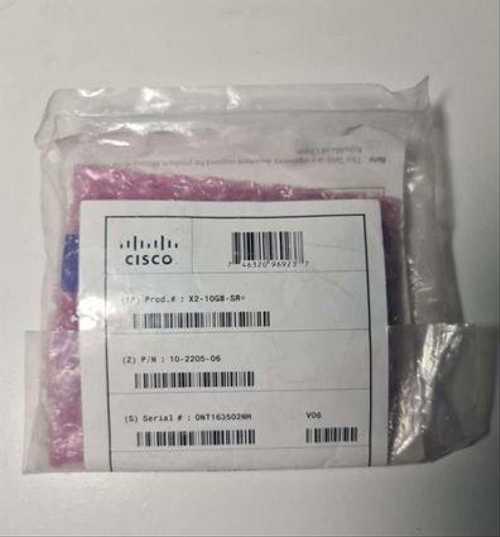 Оптический трансивер Cisco X2-10GB-SR NEW