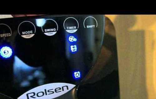 Вентилятор Rolsen RSF-3106RT черный