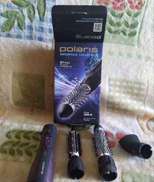 Электрический фен-расческа Polaris
