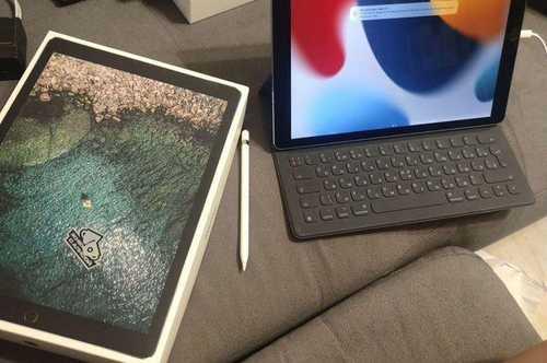 iPad pro 12.9 Cellular 256gb + клавиатура + Apple