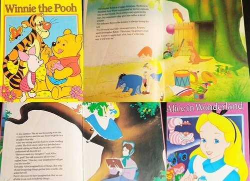 Книги на английском с героями Диснея