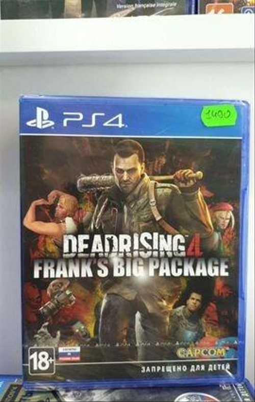 Ps4 deadrising 4 Frank is big package новый в упак