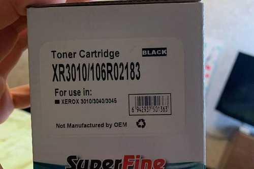 Тонер для лазерного принтера superfine xr 3010/106