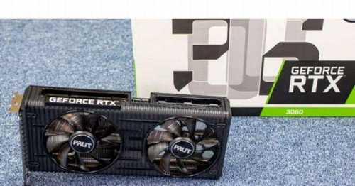 Видеокарта Palit Rtx 3060 dual 12gb lhr