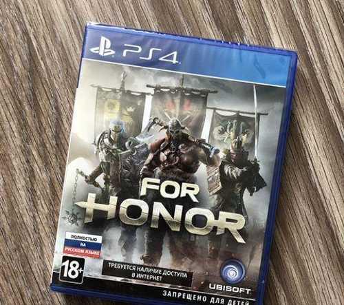 Новый диск с игрой for honor ps4