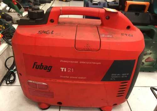 Бензиновый генератор Fubag TI 21 (1600 Вт)