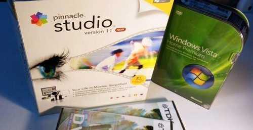 MS Windows Vista Home Premium + Pinnacle Studio 11