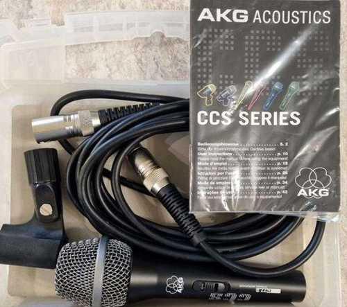 Профессиональный микрофон AKG d 77 s