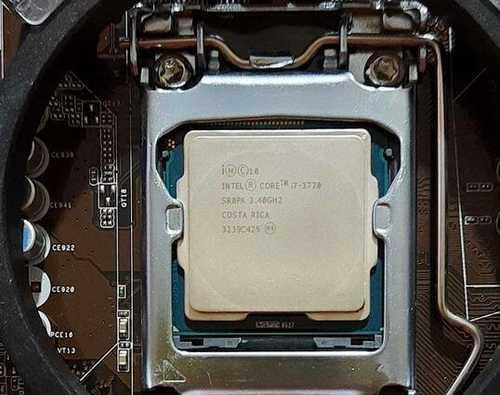 Intel core i7 3770 идеальное состояние