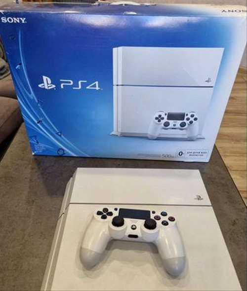 Sony PS4 fat white