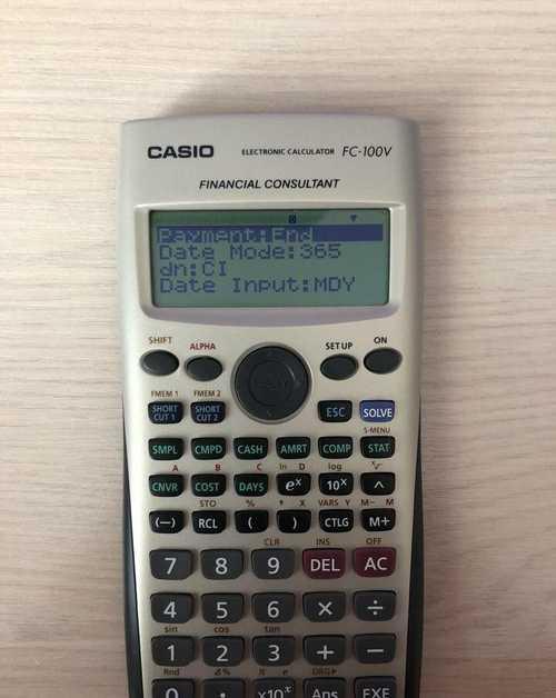 Калькулятор Casio