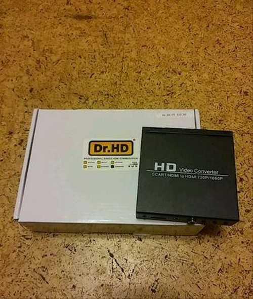 Конвертер скарт(scart) в hdmi