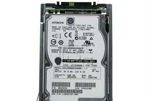 Жесткий диск EMC 600Gb SAS 2.5 118032767-A04