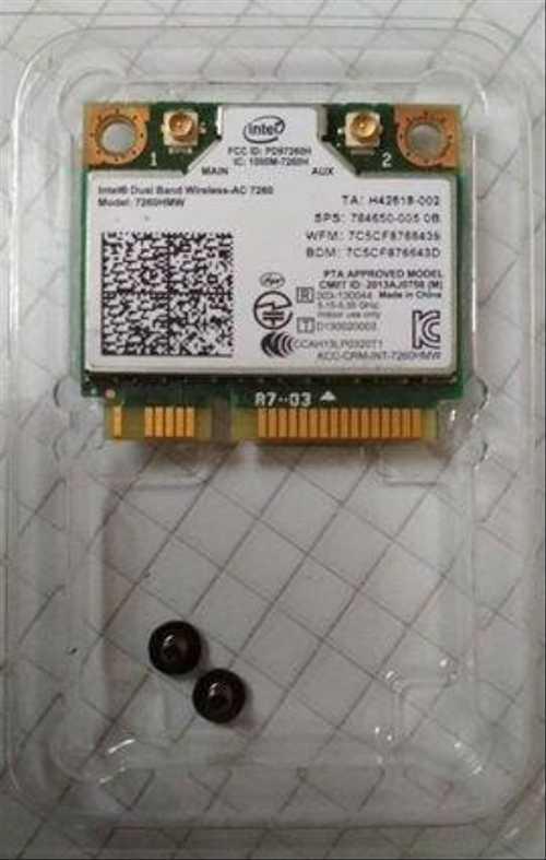 Wireless 7260HMW Mini PCI-E Card