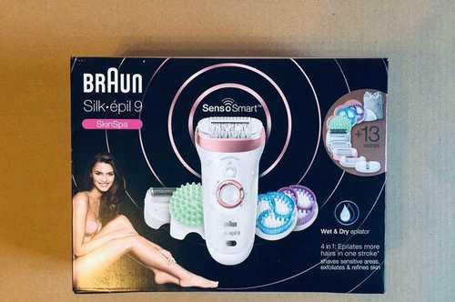 Эпилятор Braun Silk-epil 9 SkinSpa Senso Smart