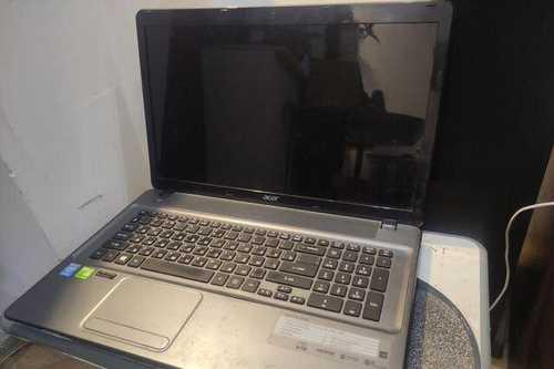 Ноутбук 17" Acer E1-731G на запчасти