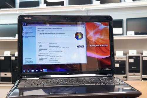 Ноутбук Asus 2 ядра, оперативной 4Gb, с гарантией