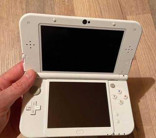 New Nintendo 3DS XL Pink - White IPS верх