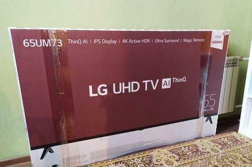 Новый телевизор LG 65um7300 4k smart