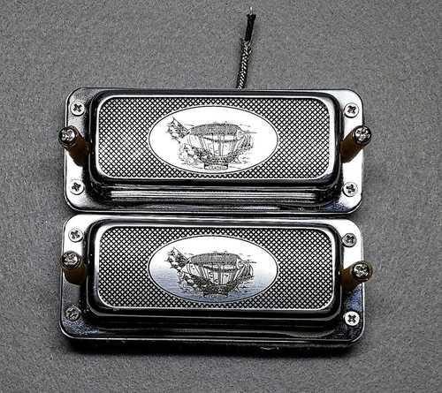 Tusis pickup - Rickenbacker style. Silver Foil