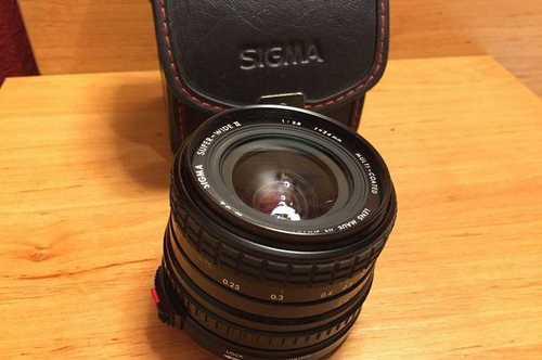 Sigma Super-Wide II 24mm 2.8 Multi Coated canon FD