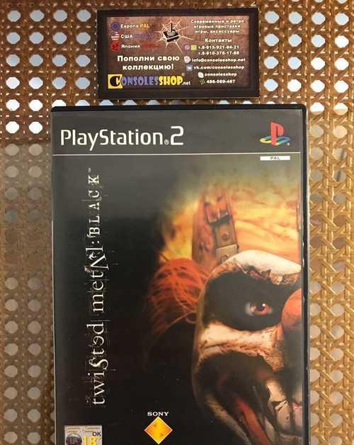 Twisted Metal: Black для Sony PlayStation 2 (PS2)