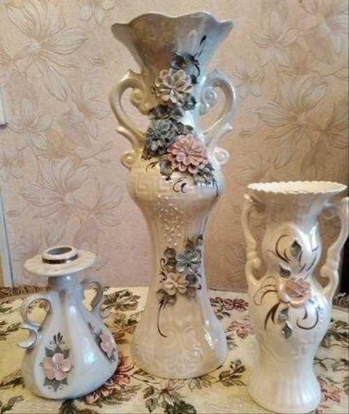 Красивые вазы продам