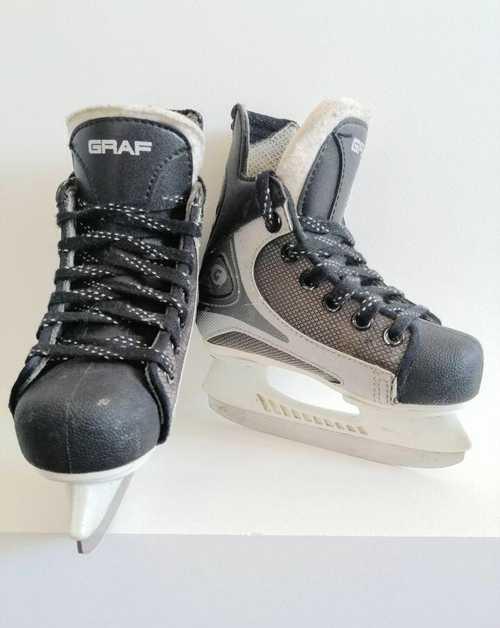 Коньки хоккейные детские р.27 graf