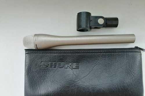 Микрофон shure SM63L репортерский