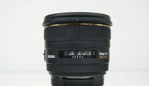 Sigma AF 50mm f/1.4 EX DG HSM Nikon F комиссия
