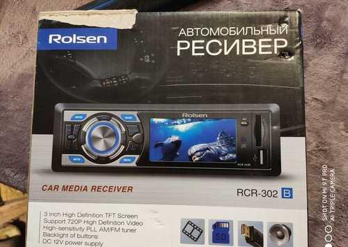 Авто Магнитола Ресиввер Rolsen RCR-302