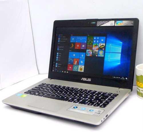 Ноутбук asus n46jv core i7 как новый