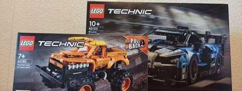 Новый Lego Technic 42123, 42135