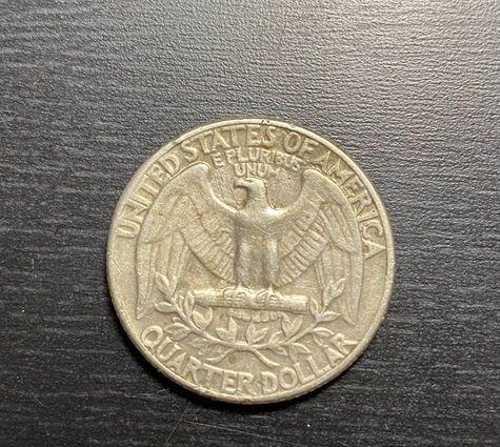 Монета Quarter dollar 1971