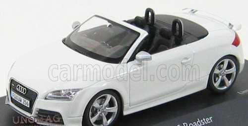 1:43 Audi TT RS Roadster 2009, white. Schuco