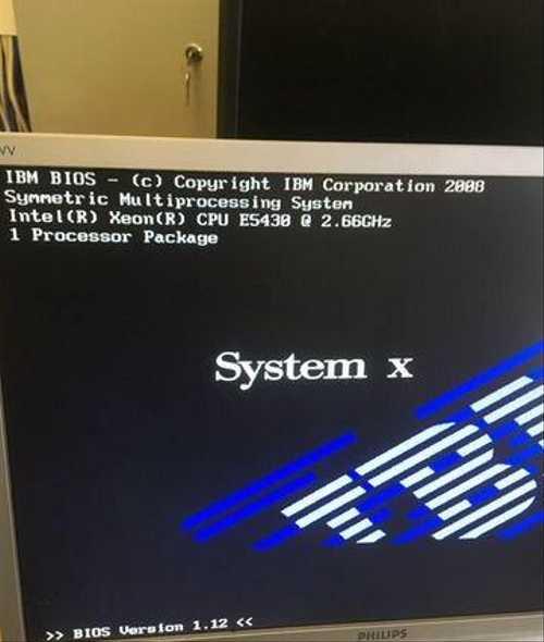Сервер ibm x3550
