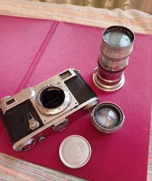 Плёночный фотоаппарат " Contax II" 1936 год