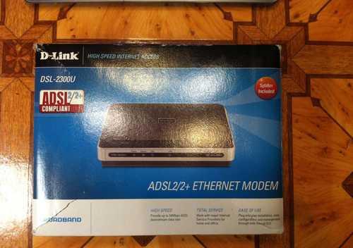 Модем D-Link DSL-2300U