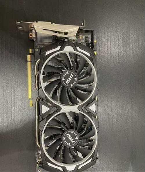 Msi 1070 ti armor разгон