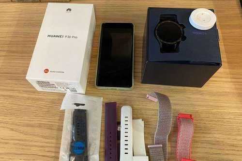 Huawei p30 pro,256gb +smart watch honor