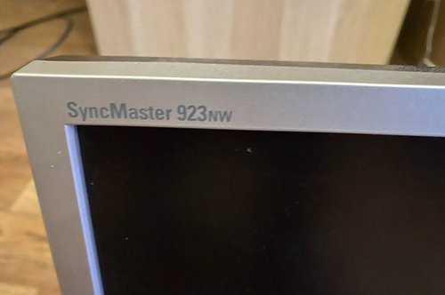 Монитор samsung syncmaster 923 nw