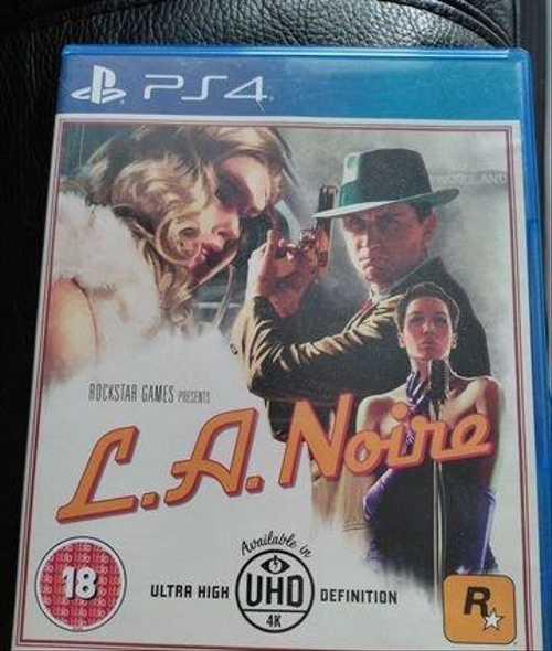 Игра L.A. Noire PS4 отличная
