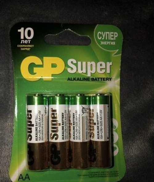 Батарейки GP пальчиковые