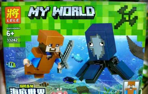 Конструктор Lego - Minecraft My World Aqua