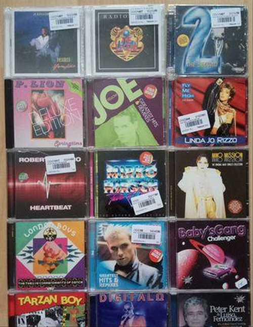 Italo Disco на аудио CD (фирма)