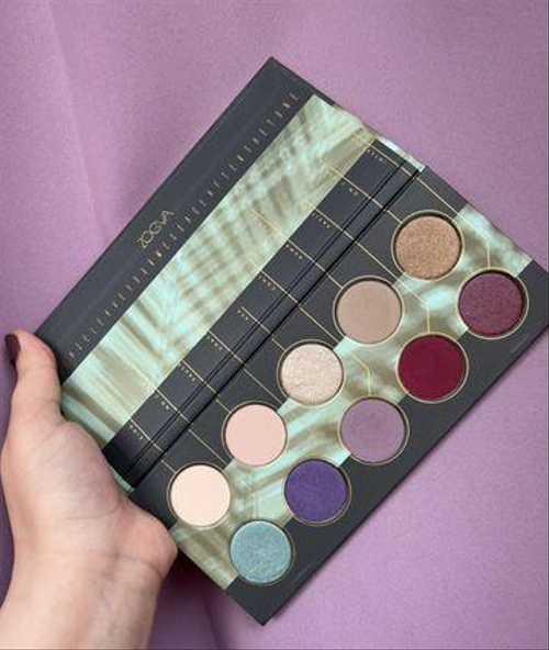 Zoeva offline eyeshadow палетка теней