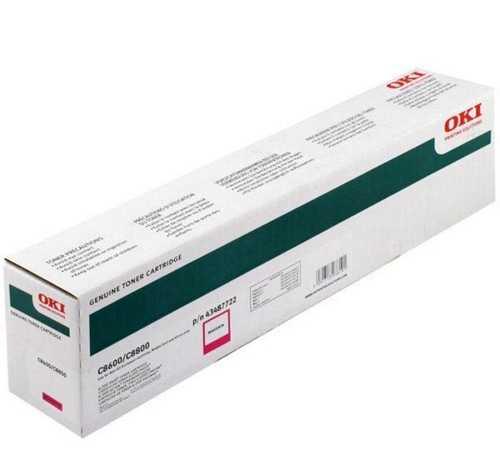 Картридж Oki C8600/C8800 Black Toner 43487724/43