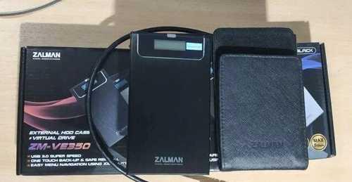 Внешний корпус для HDD 2.5" Zalman ZM-VE350 Black