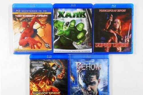 Фильмы по комиксам Marvel (blu-ray, лицензия)